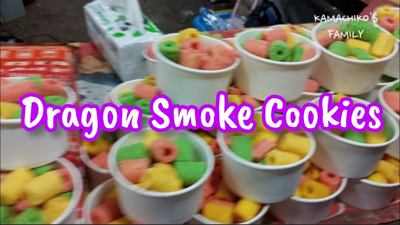 Dragon Smoke Cookies - Jajanan Kekinian #jajanan #cemilan #viral # ...
