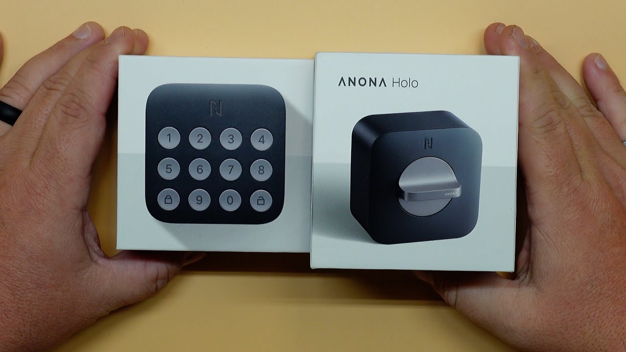 Anona Holo Wi-Fi Smart Lock, Keyless Entry Door Lock with App Remote ...
