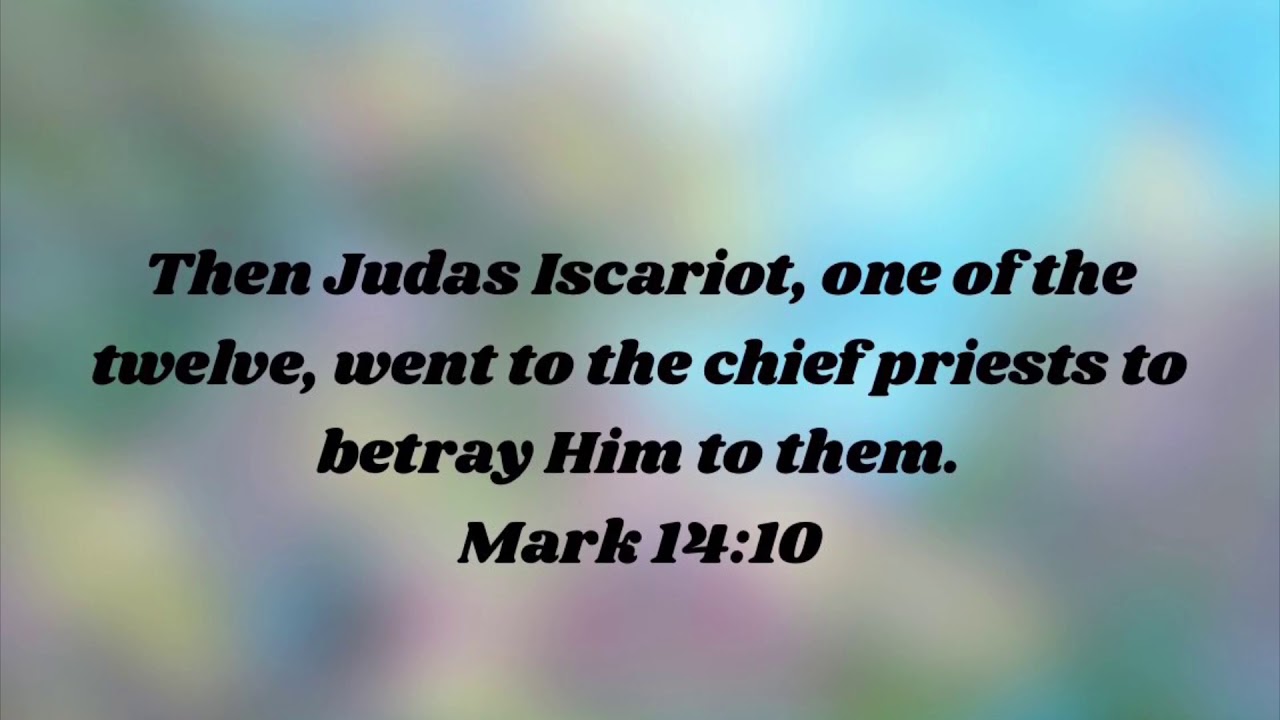 Judas Agrees To Betray Jesus Mark 14 10 11 YouTube judas-agrees-to-betray-jesus-mark-14-10-11-youtube