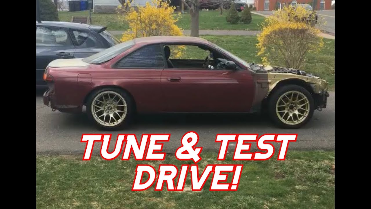 LS1 240SX FIRST TEST DRIVE! - YouTube