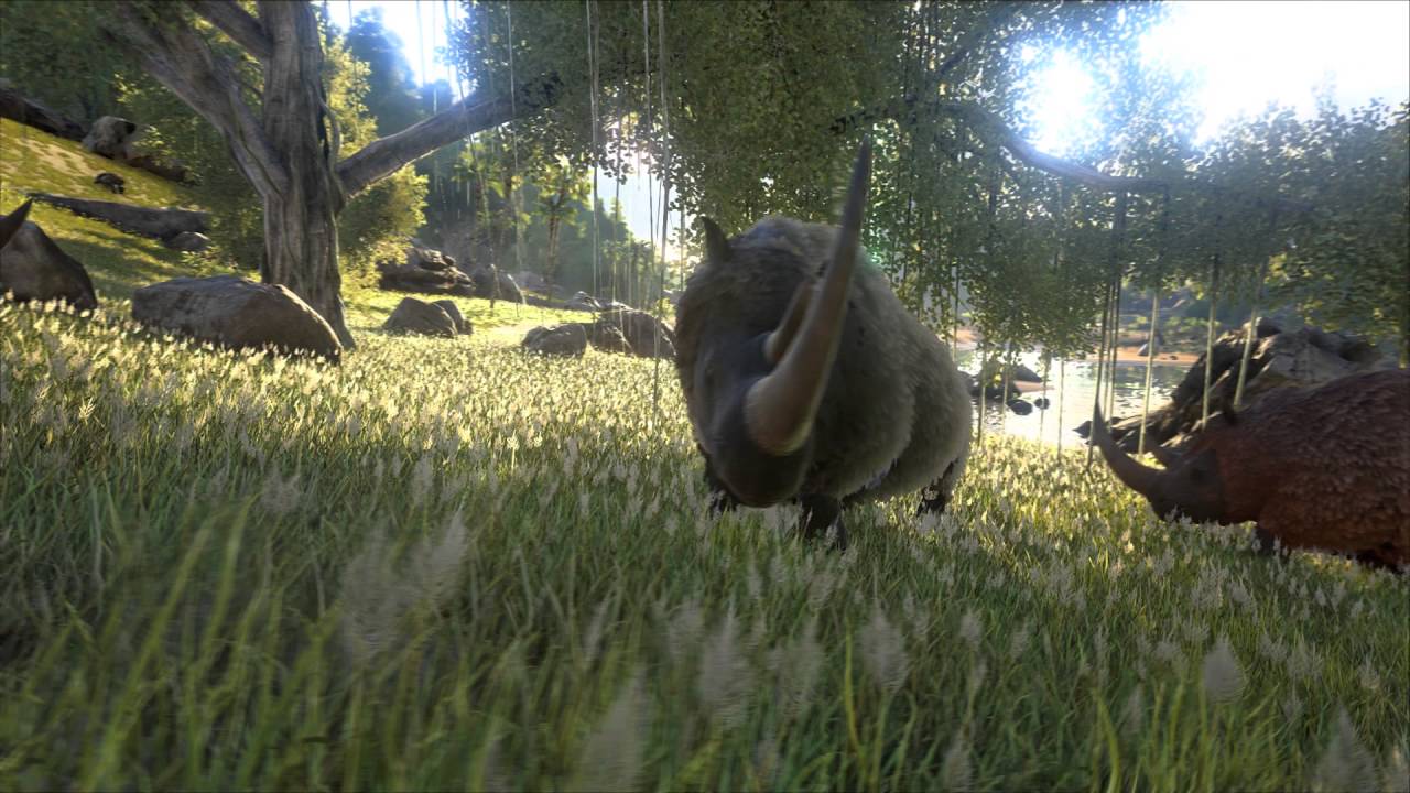 ARK Survival Evolved Woolly Rhino Official Trailer - YouTube