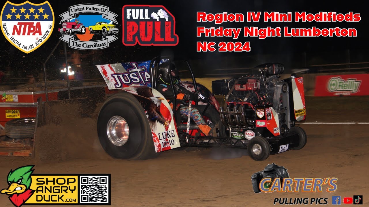 Region IV Mini Modified Tractors Friday Night in Lumberton North ...