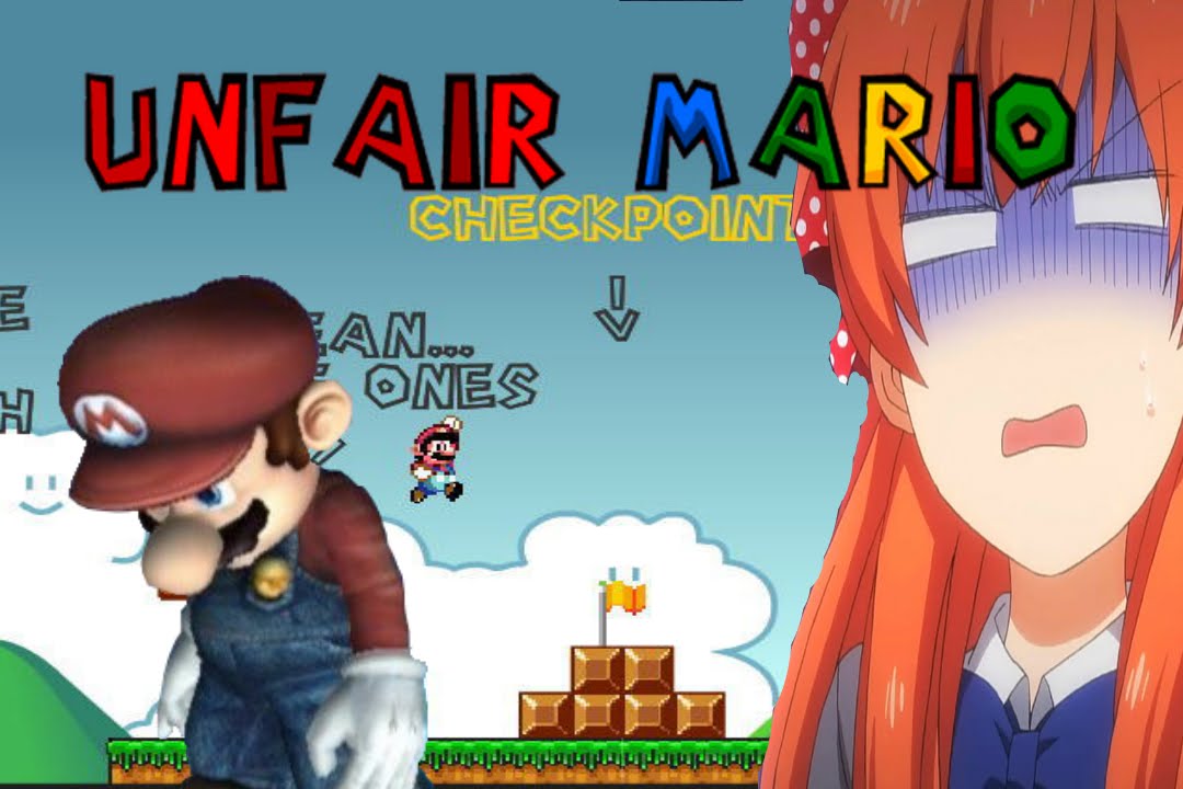 I Hate Mario!! - Unfair Mario Funny Moments - (With JyleRandom) - YouTube