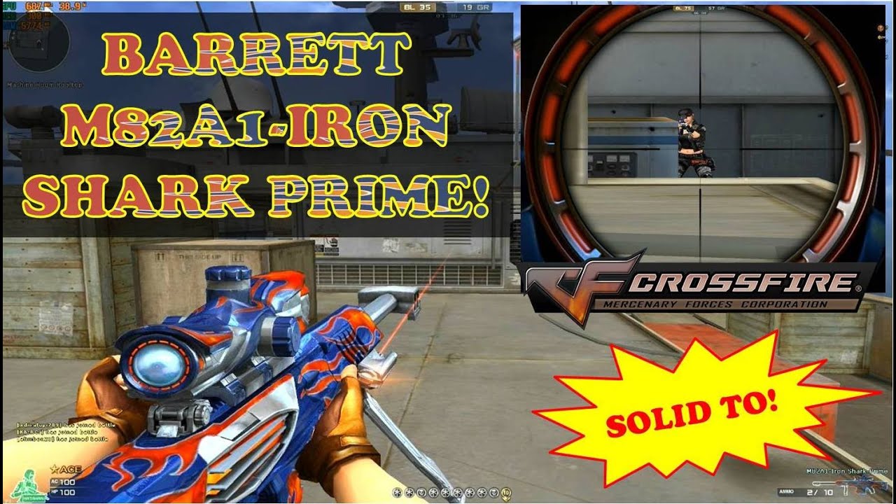 Barret M82A1-Iron Shark-Prime Gameplay! - Crossfire Philippines! - YouTube