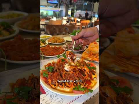 15 çeşit ikramlı kebapçı Ciğerci Ali Baba Ankara Ostim