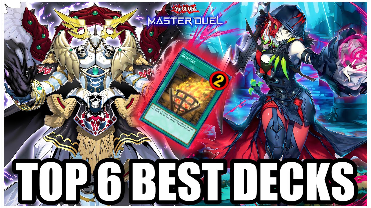 TOP 6 BEST DECKS in MASTER DUEL! (Post Banlist) - YouTube