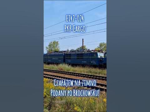 ET42-024 NA ZIMNO, CZYLI W PODSYLE Z EU07-1520 NA BROCHOWIE! - YouTube