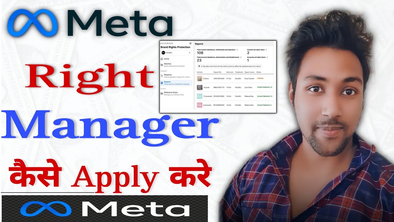 Meta Right Manager Apply | How to apply meta right manager | Facebook ...