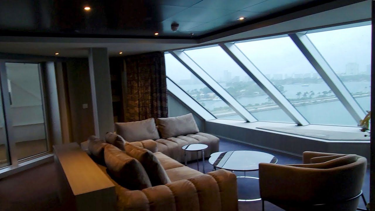 MSC Yacht Club Owners Suite 19001 on MSC Seashore - YouTube