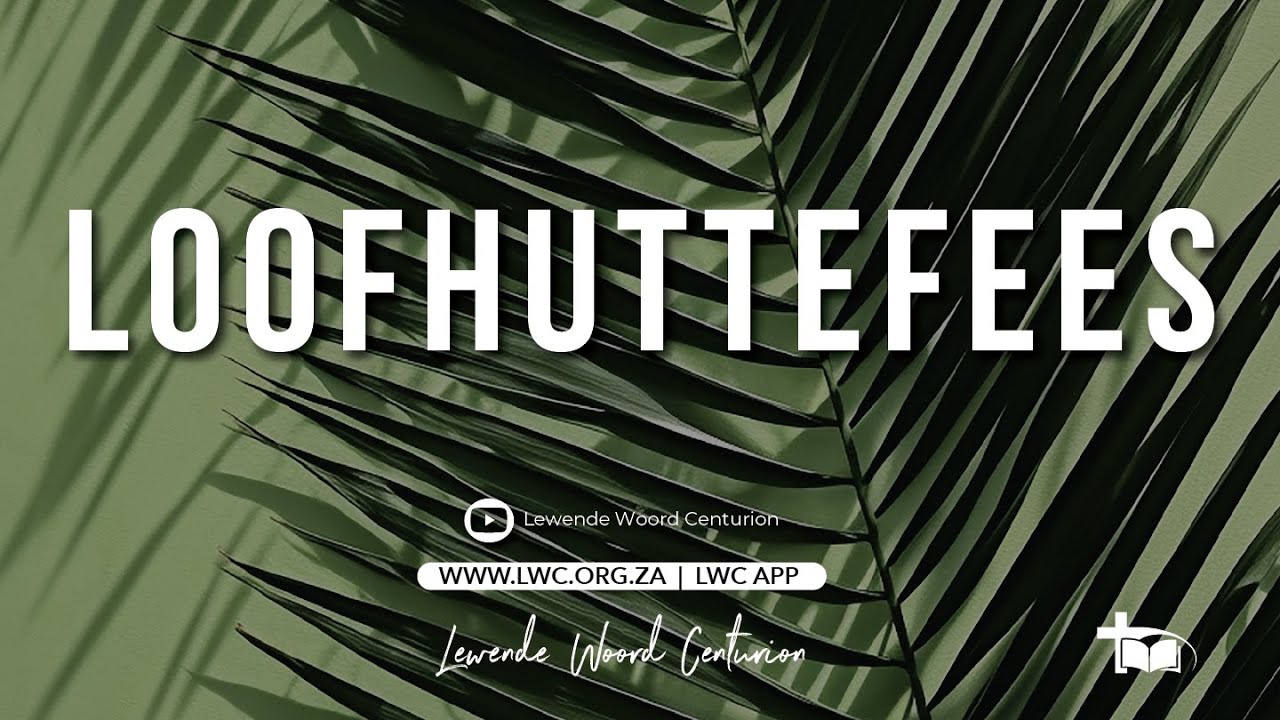 20 Oktober 2024 - Sondag Oggenddiens - Wouter vd Merwe - Loofhuttefees ...