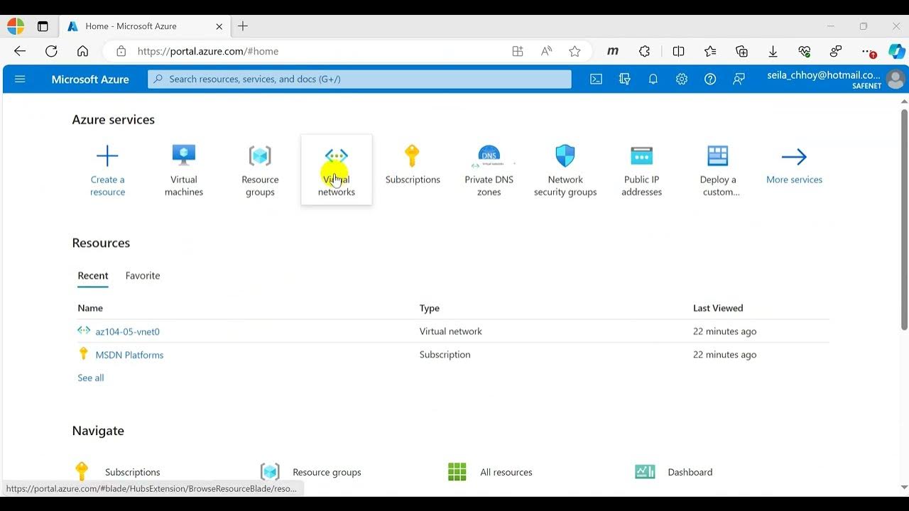 Lab Implement Intersite Connectivity - YouTube