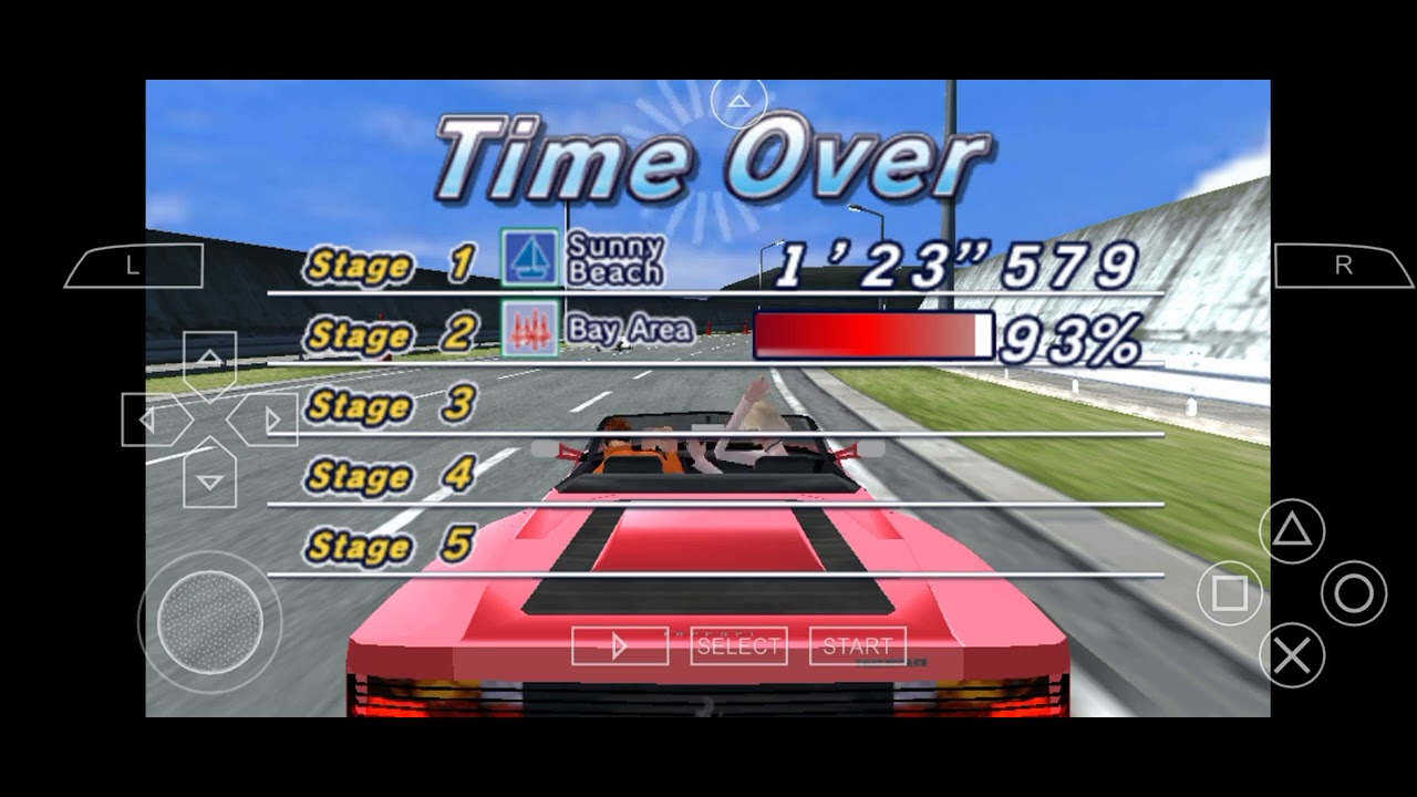 Game Over: OutRun 2 Special Tours (PPSSPP) - YouTube