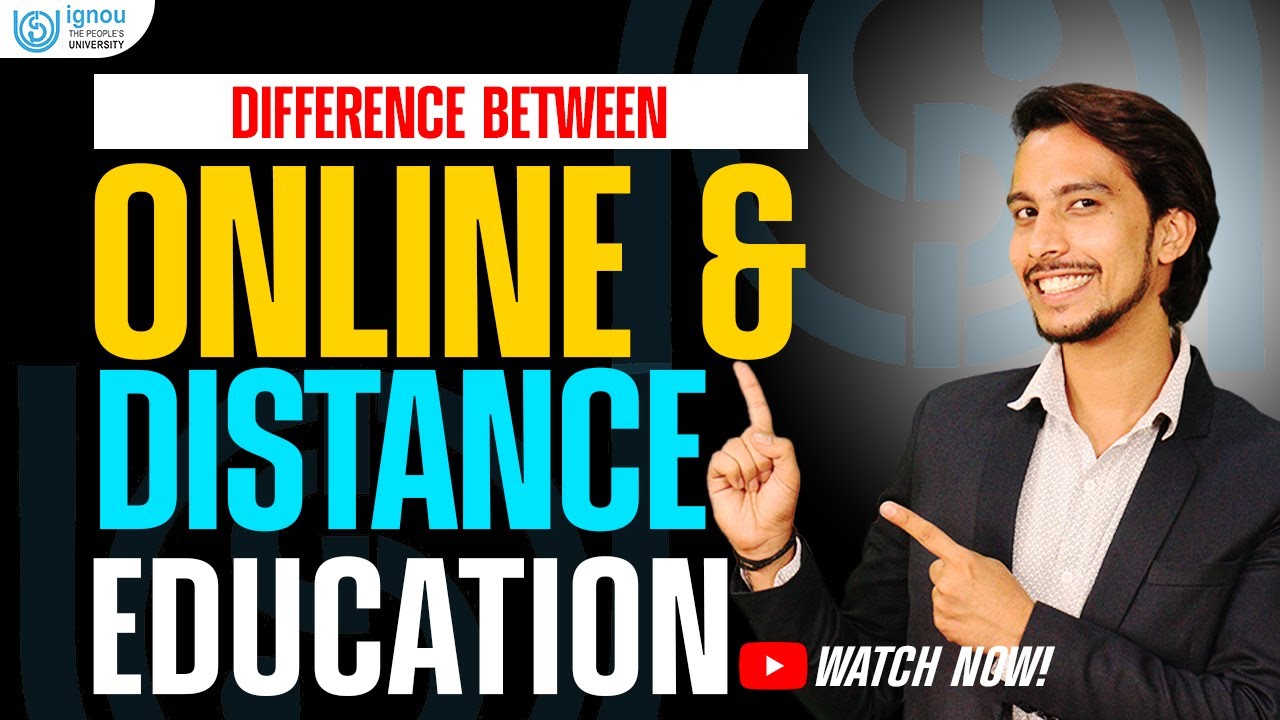 Difference Between Online & Distance Education |Which is better | Major ...