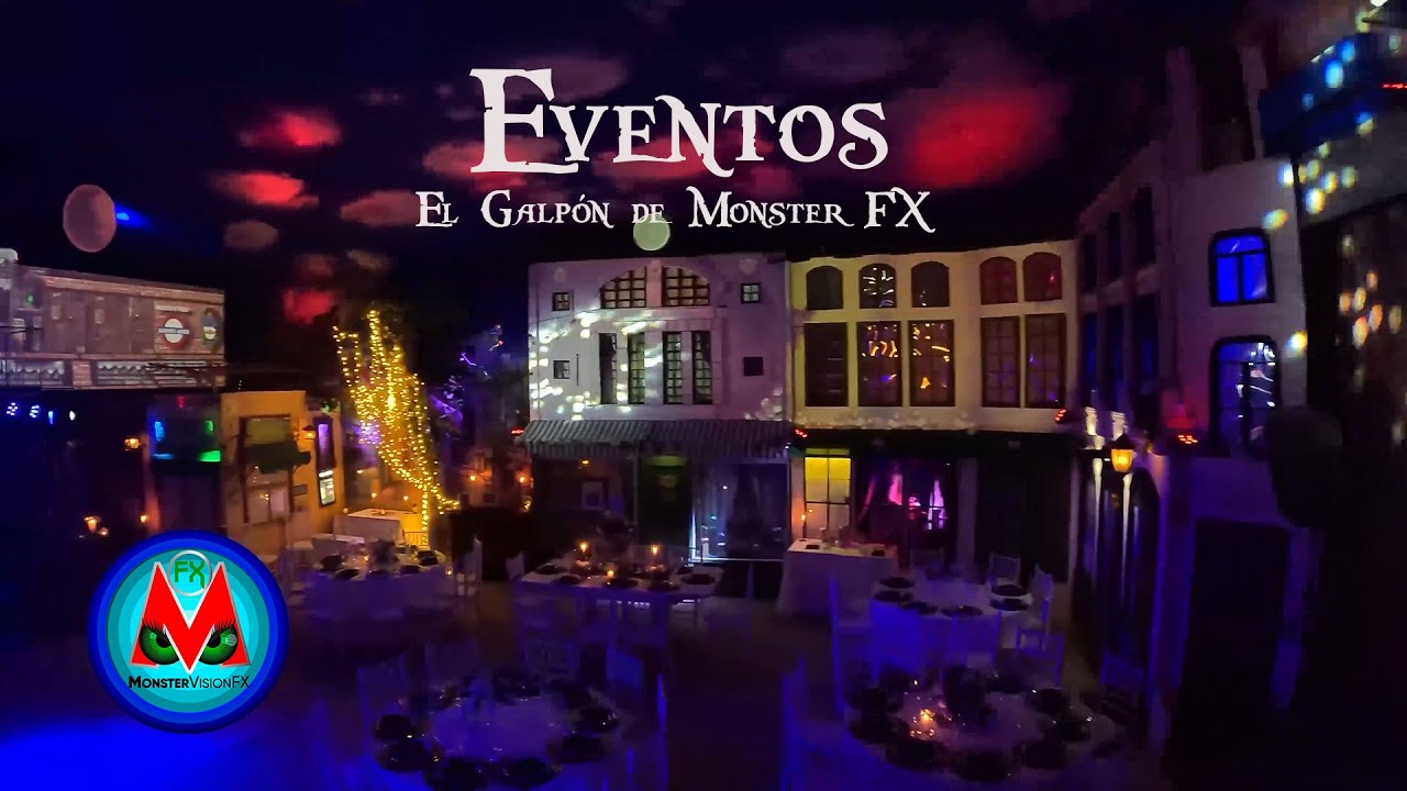 EVENTOS SOCIALES EL GALPÓN DE MONSTER FX - YouTube