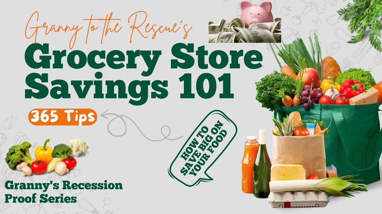 GROCERY STORE SAVINGS 101 With 365+ FRUGAL GROCERY SAVING TIPS - YouTube
