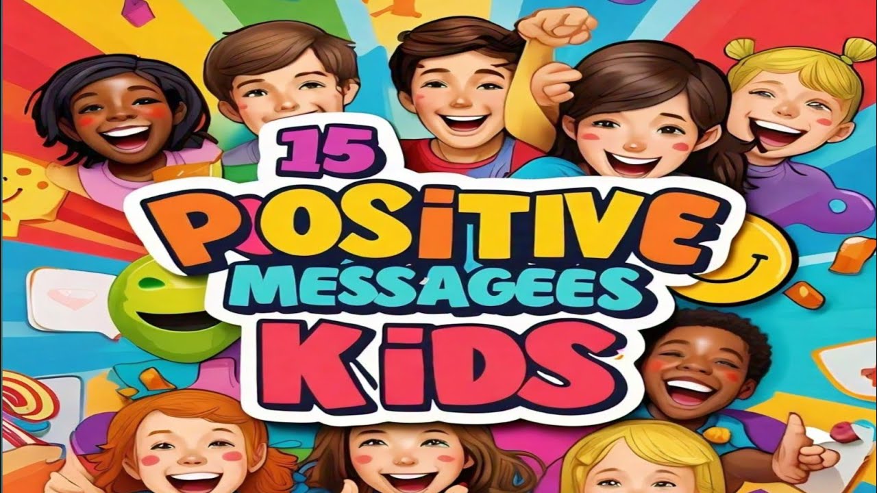 15 Positive Messages for Kids | Uplifting Quotes for Happy Days | Happy ...