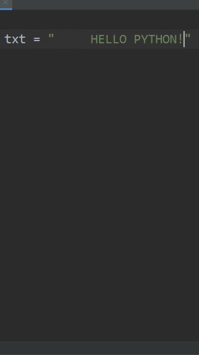 LStrip #python#shortvideo#subscribe#shortsfeed#shortsvideo#coding#trending#trendingshorts - YouTube