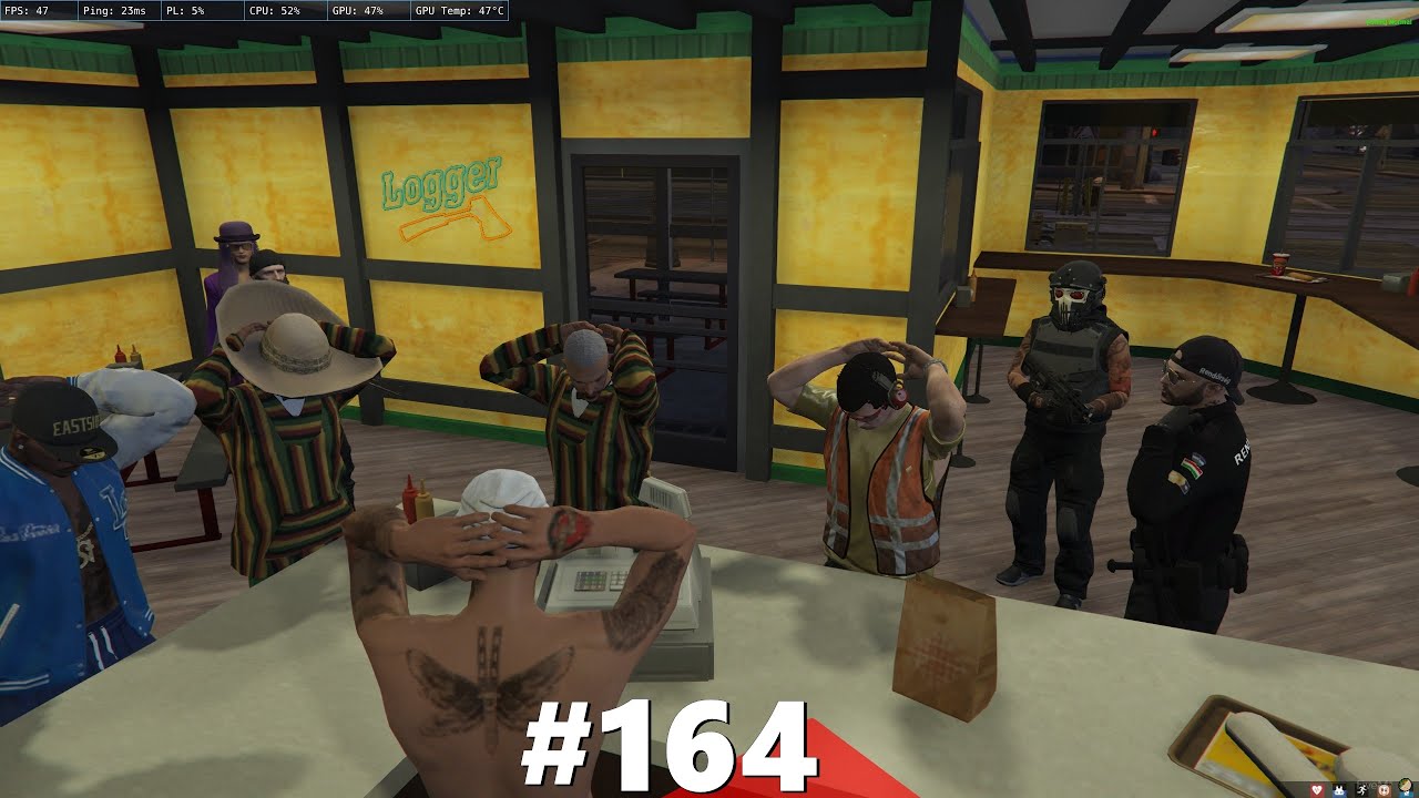 MOHO-SHOW🔴💥GMR Roleplay💥Twitch VOD-🤍White's Gang🤍Élet a Taco boltban ...