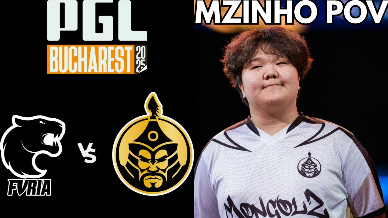 Mzinho POV | TheMongolZ vs FURIA (26/4/14) - PGL Bucharest 2025 - YouTube