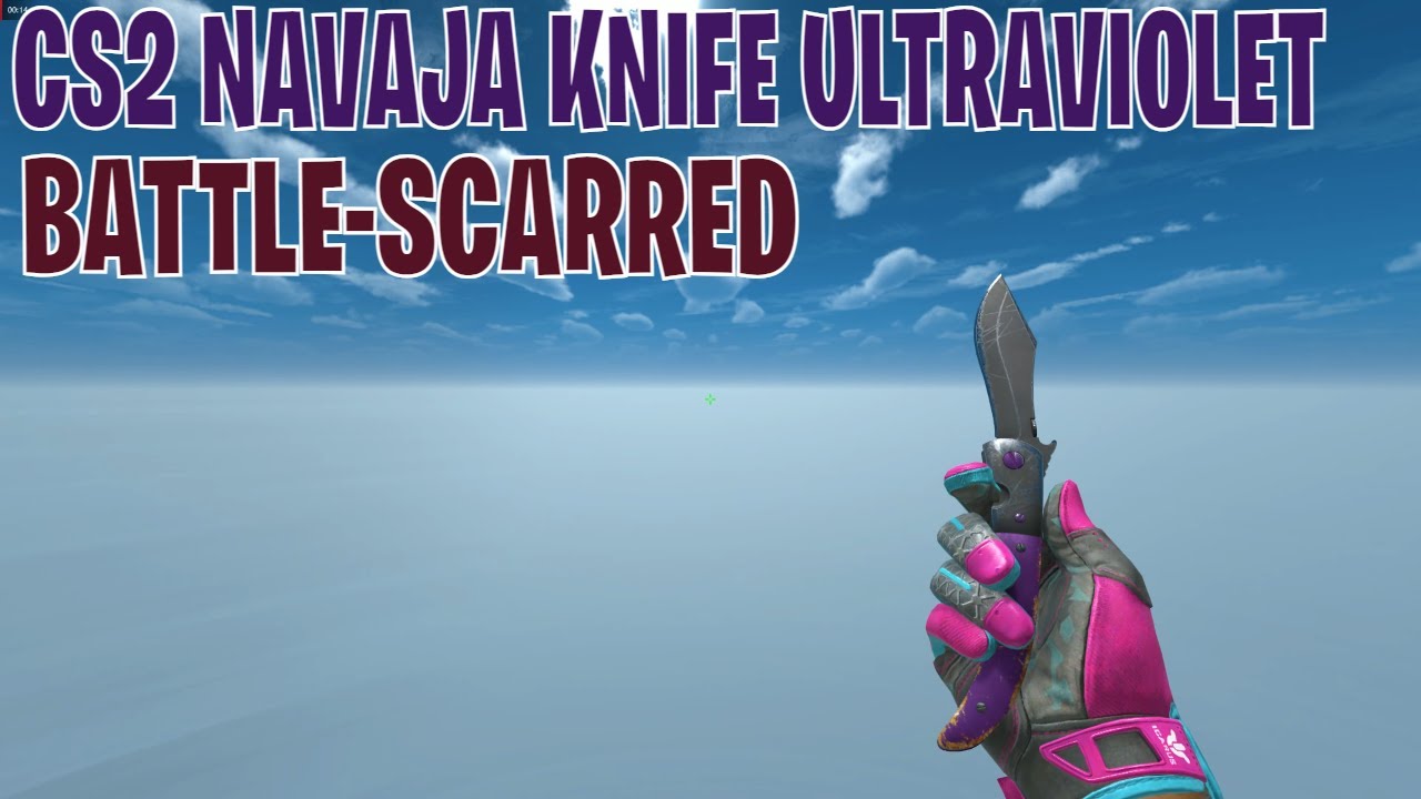 Navaja Knife Ultraviolet (Battle-Scarred) | CS2 Skin Showcase #553 ...