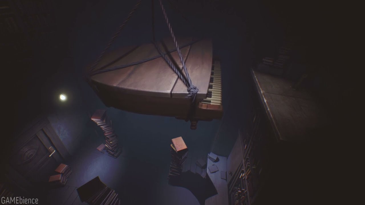 3 Hour - Little Nightmares - Hanging Piano Ambience - YouTube