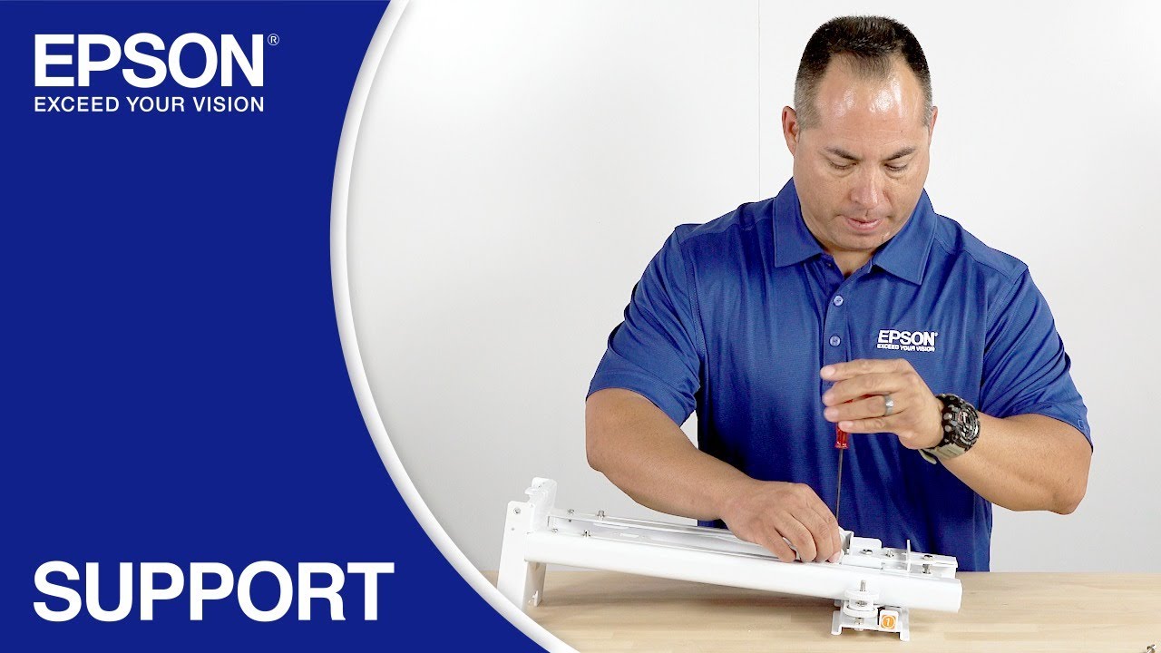 Epson BrightLink 1480Fi/1485Fi Projector | #3 Assemble the Wall Plate ...