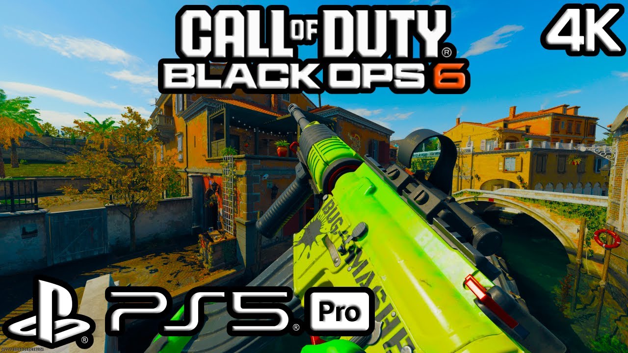 PS5 PRO 4K 120HZ - Call Of Duty: Black Ops 6 Gameplay - YouTube