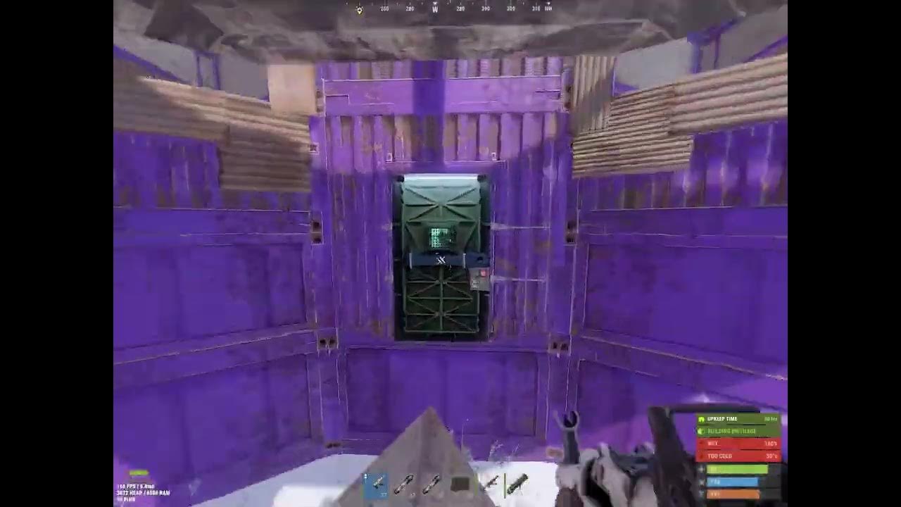 countering a raid 1v2 | Rust - YouTube