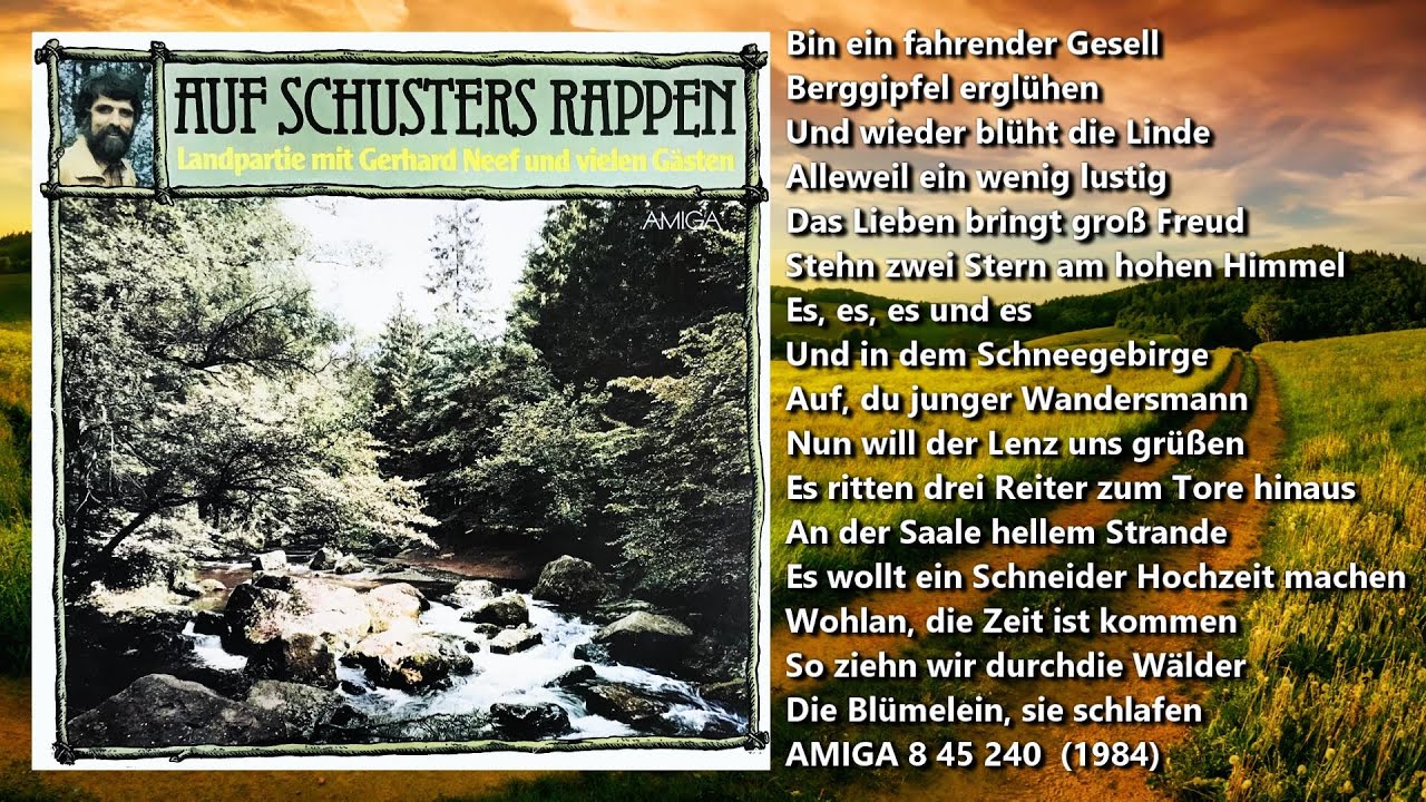 Gerhard Neef · Auf Schusters Rappen (1984) - YouTube