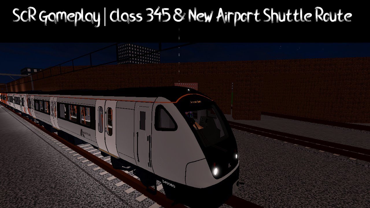 SCR Gameplay | Driving Route 060 in a Class 345 Round Trip - YouTube