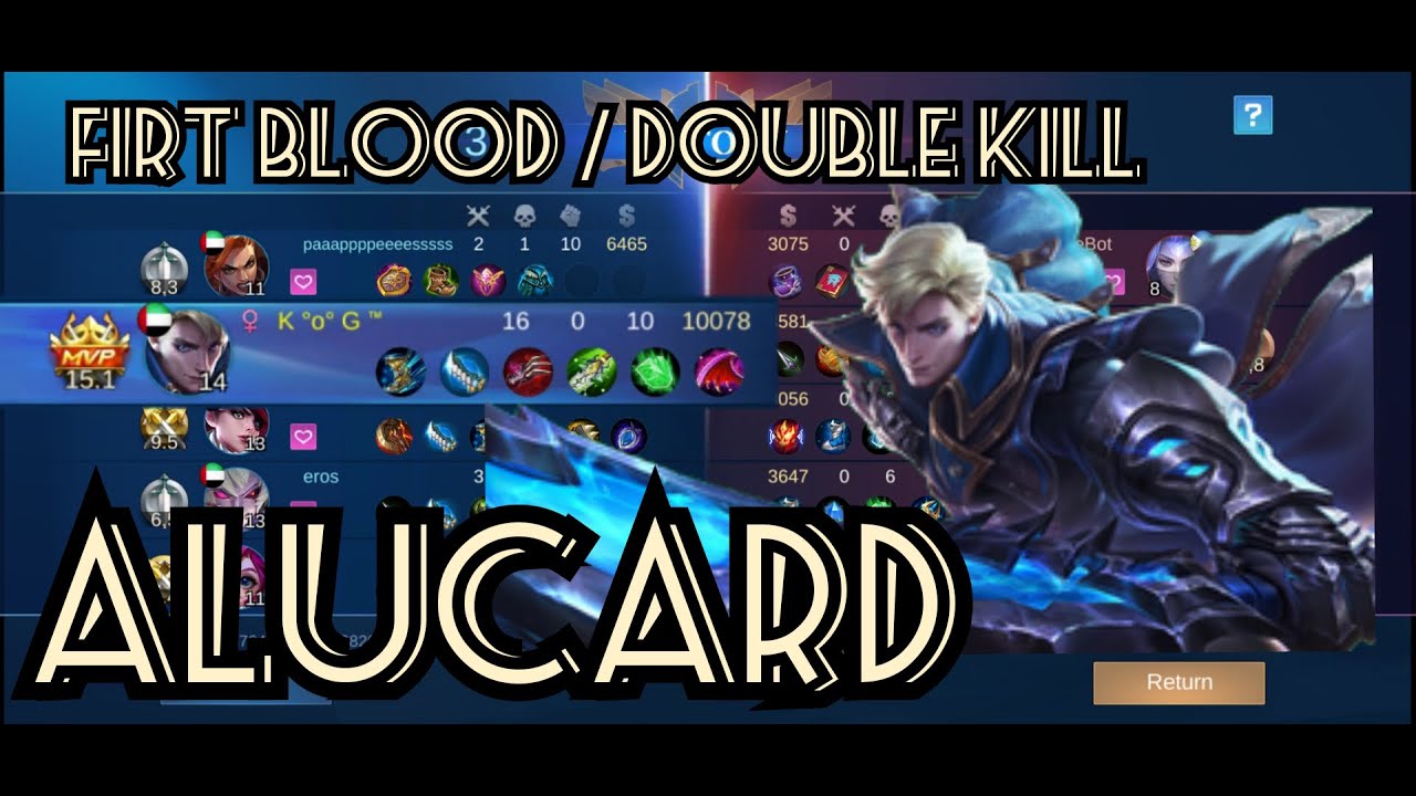 ALUCARD GAME PLAY 2020 | 16 KILLS NO DEATH | RANK GAME | MOBA - YouTube
