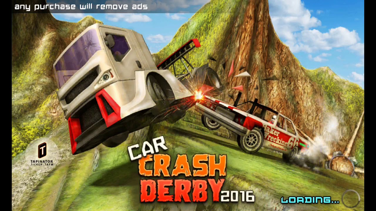 Car Crash Derby - Real Simulator Drive - Mobile Gameplay 2017 - YouTube