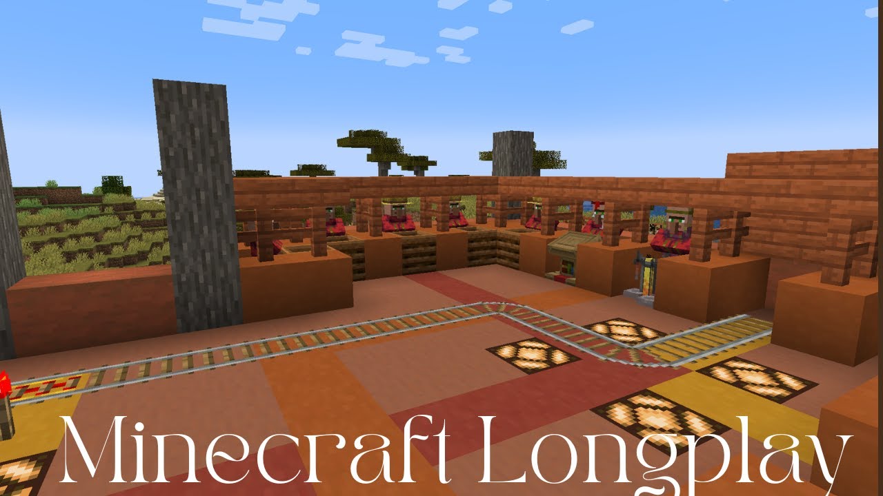 Open Starter Villager Trading Hall | Minecraft Hardcore Longplay - YouTube