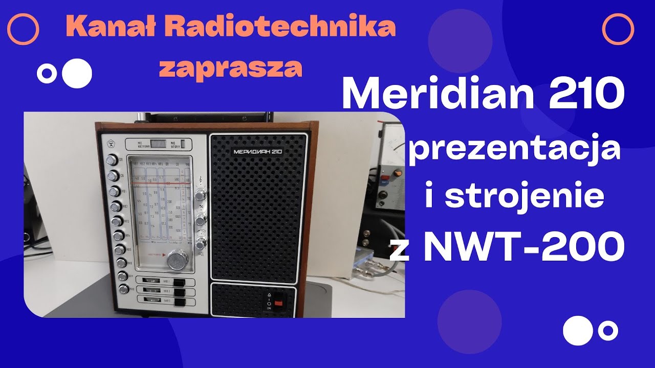 #008 Meridian 210 (Меридиан 210) - prezentacja i strojenie z NWT-200 ...