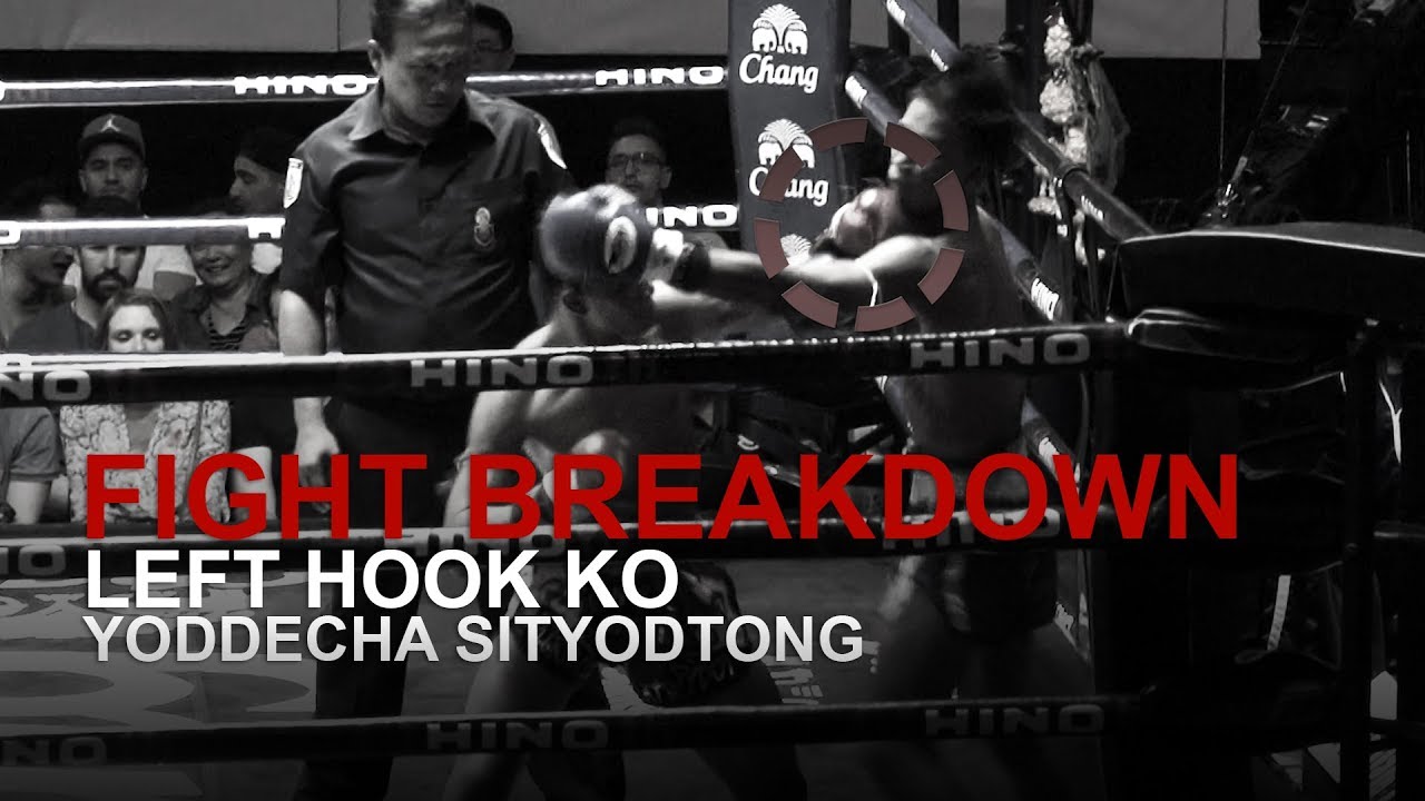 FIGHT BREAKDOWN: Powerful Muay Thai Left Hook KO! - YouTube