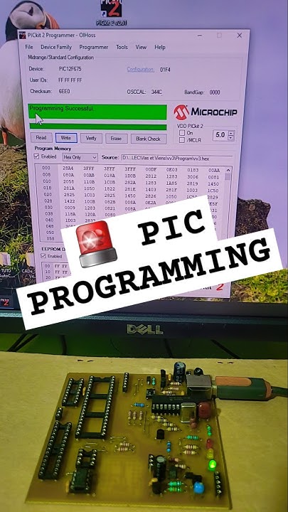 🚨 PIC PROGRAMMING - YouTube