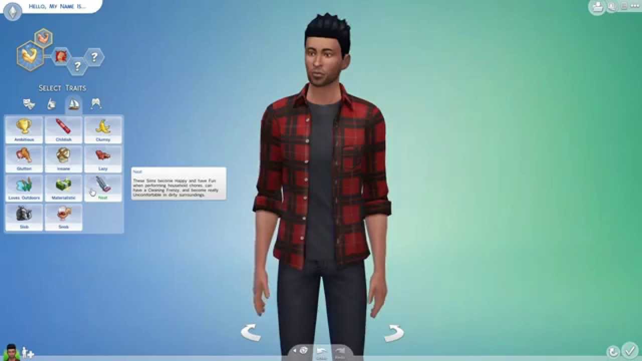The Sims 4: Create A Sim Demo: Creating a Sim! - YouTube