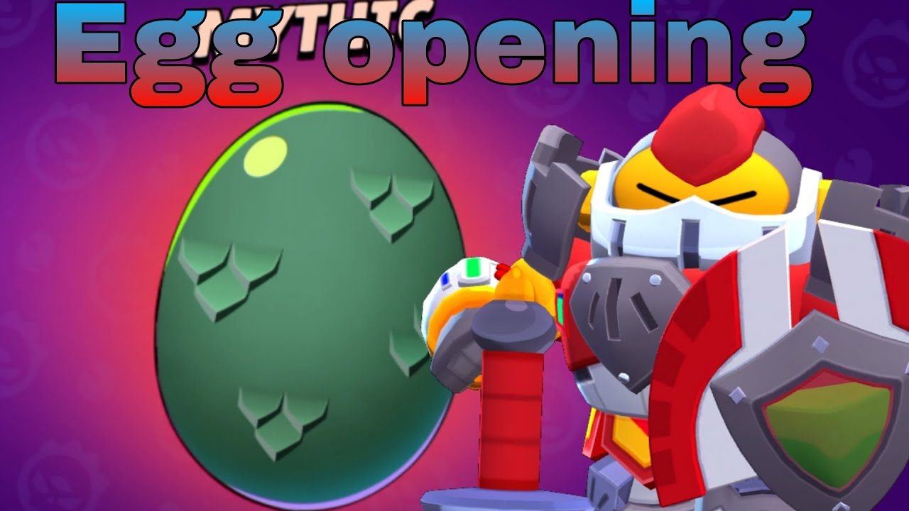 Brawl Stars monster egg opening - YouTube