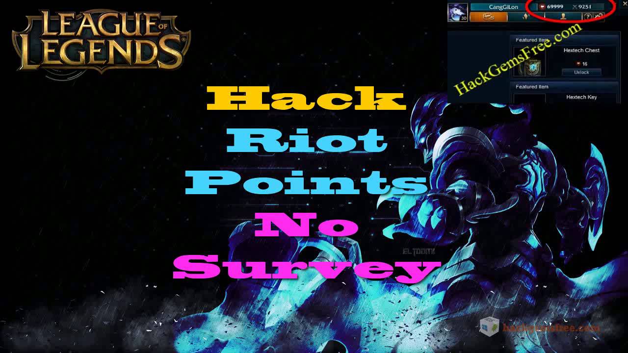 league of legends cheat engine rp hack download - YouTube