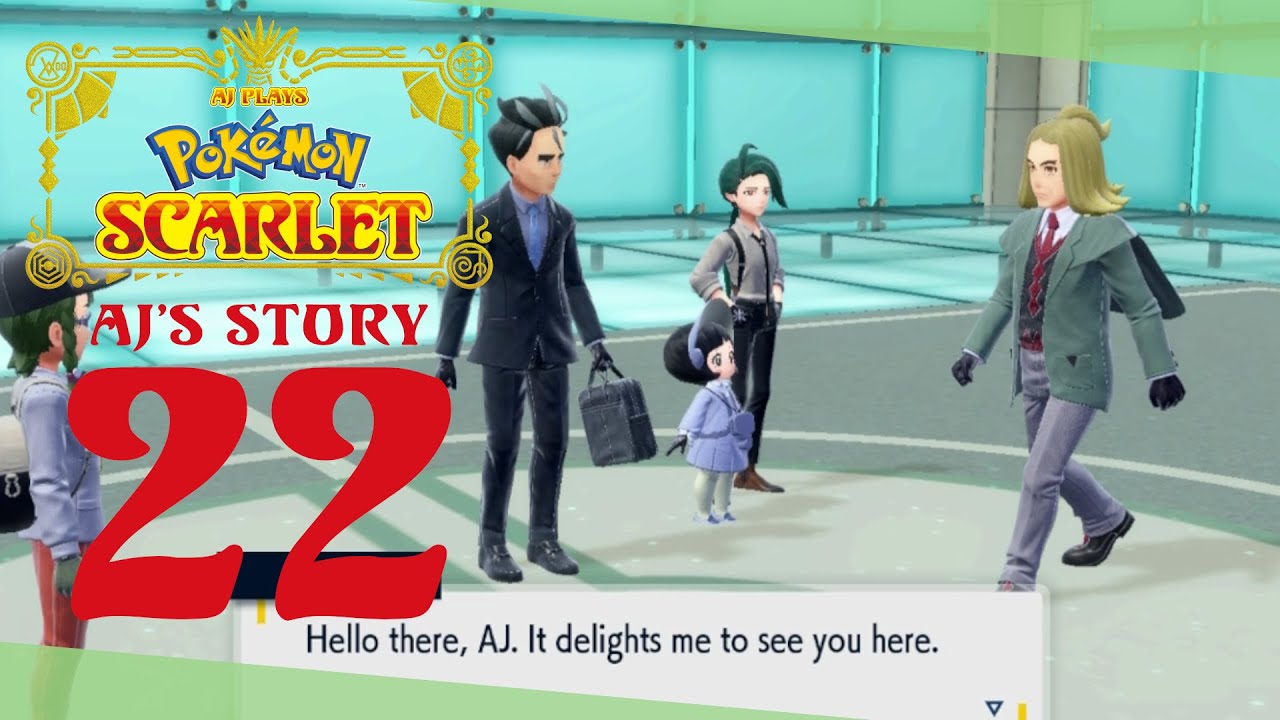 AJ Plays: Pokémon Scarlet - The Elite Four | Episode Twenty-Two - YouTube