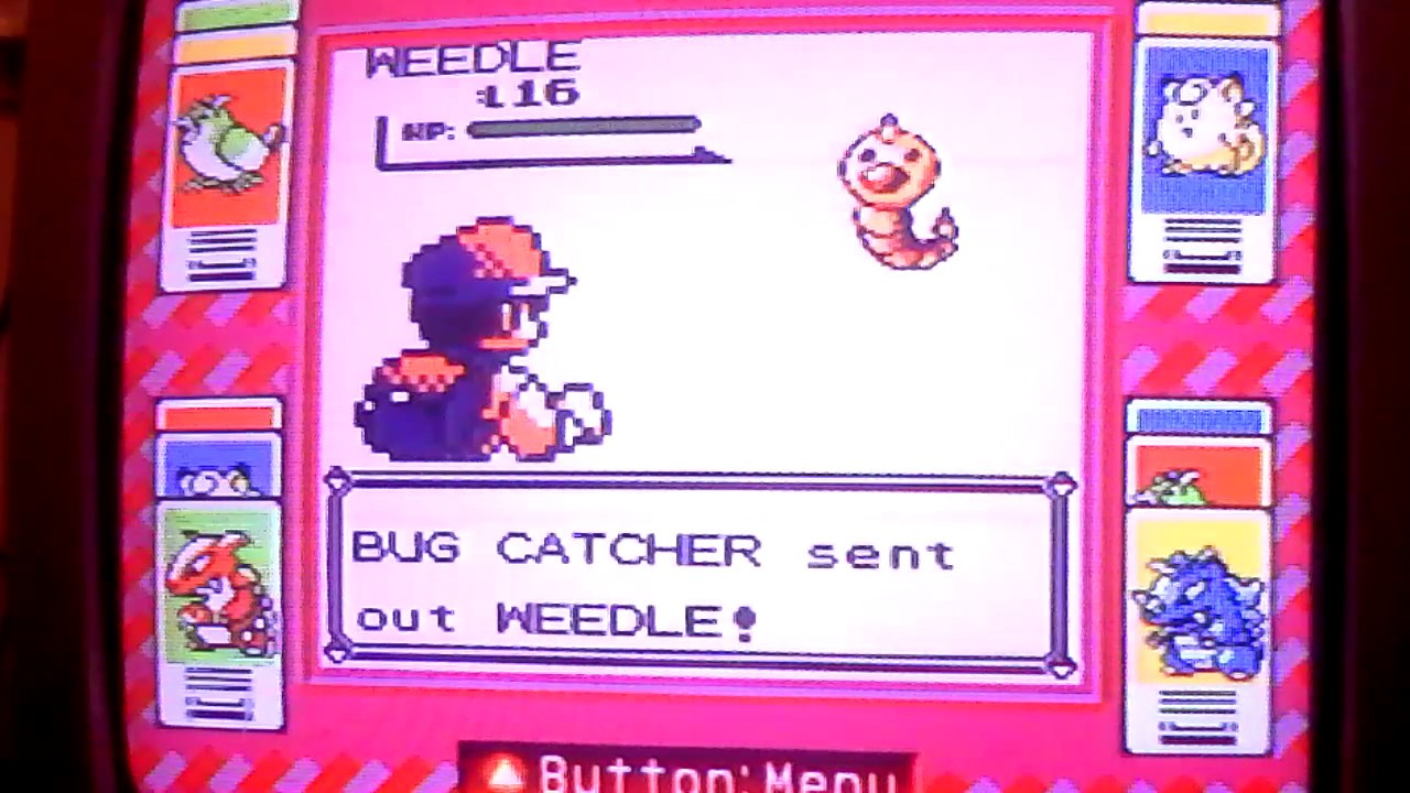 Pokémon red route 5 & 6 - YouTube