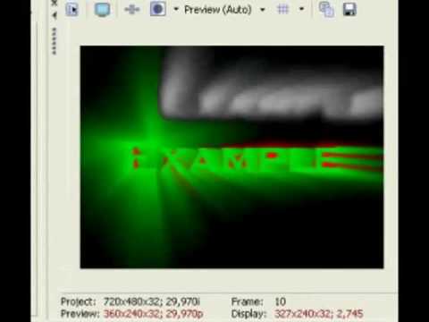 [Tutorial] Sony Vegas - Light Rays Effect - Flashing - Camera Movement ...