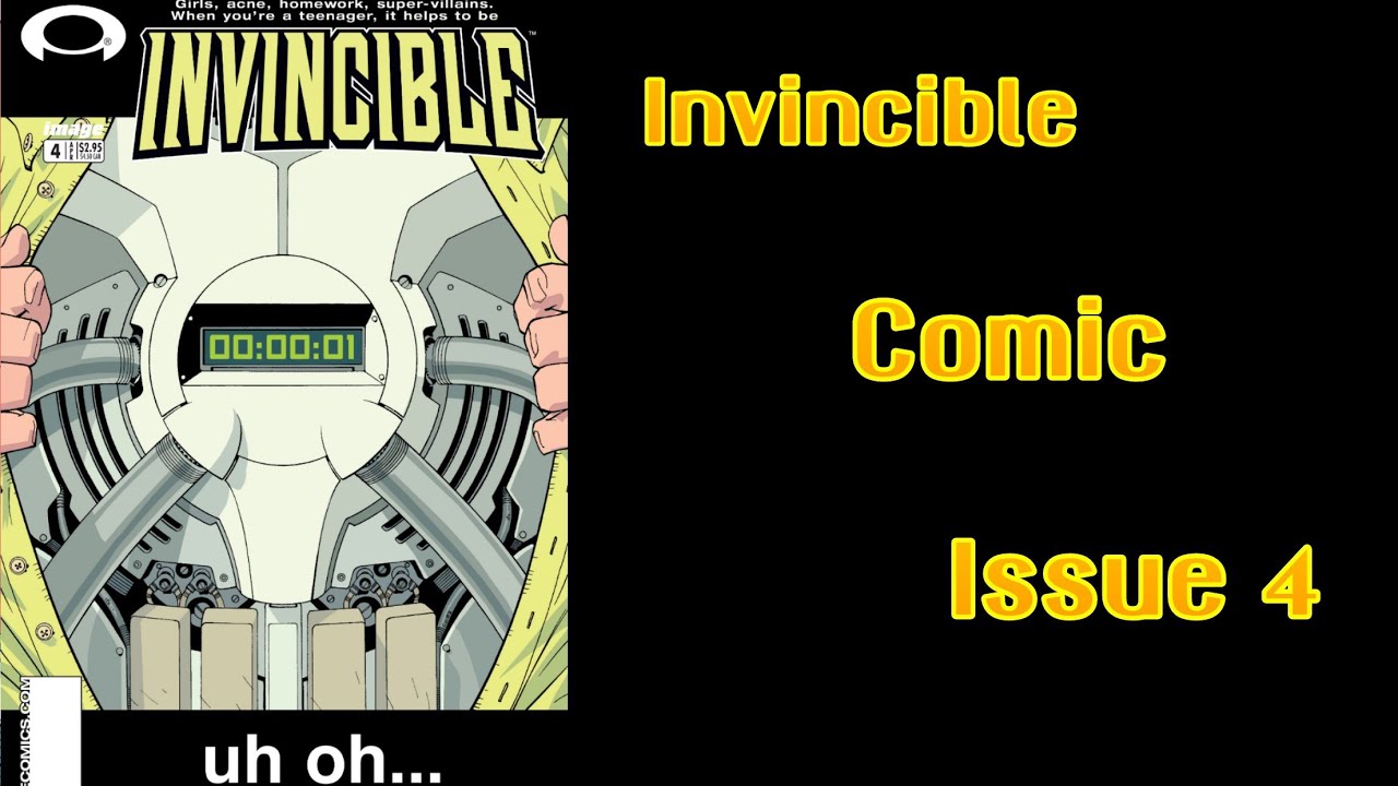 Invincible Issue #4 comic - YouTube