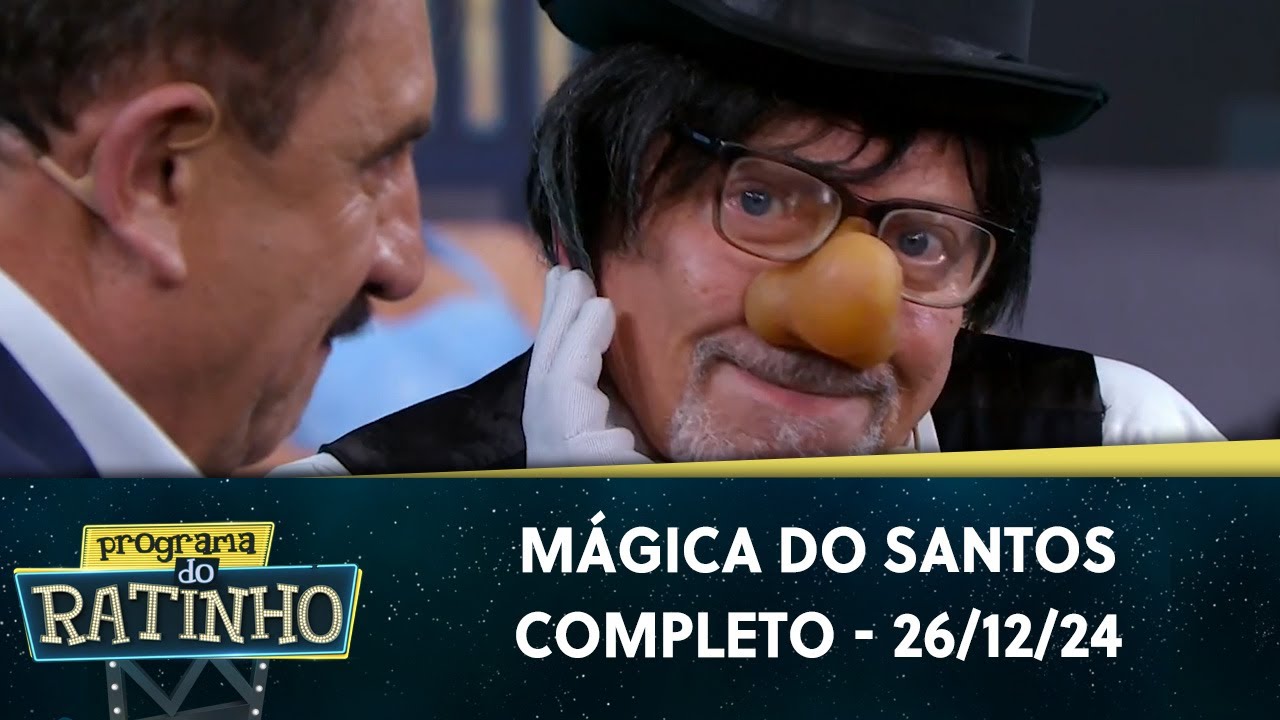 Santos expõe intimidade de Murilo e deixa Ratinho chocado | Programa do ...