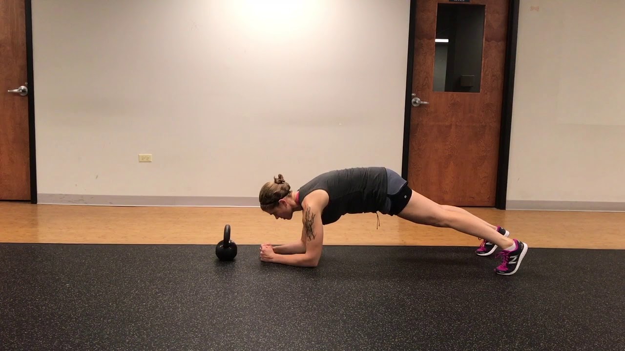Tapping Forearm Plank - YouTube