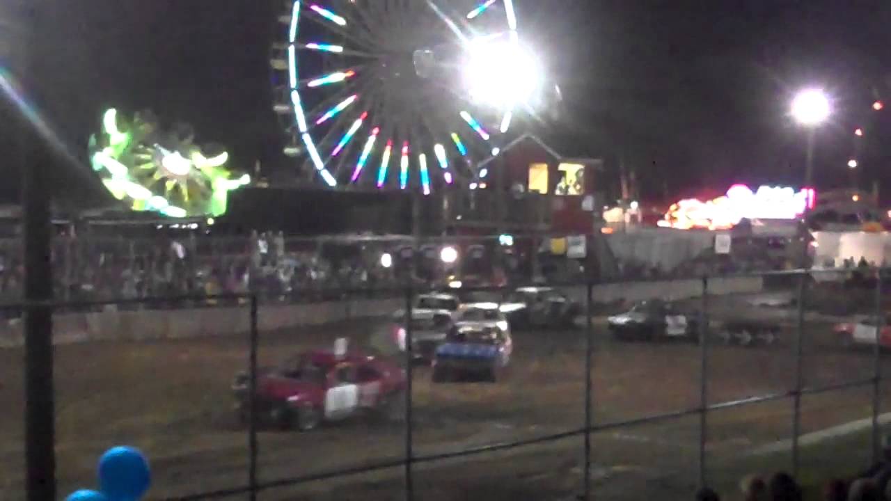 Hebron Fair Figure 8 Demo Derby (Pt. 2) - YouTube