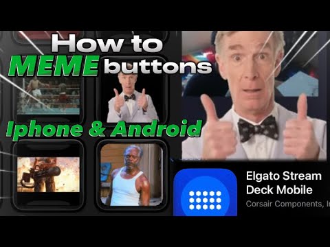 How to setup MEMES with Audio using Mobile Stream Deck | Ultimate Tutorial guide - YouTube