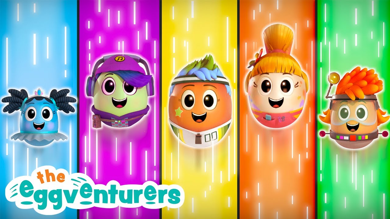 Meet the Eggventurers: Pascha, Ducky, Red, Goose, & Robin | Best Moments & Surprise Egg ...
