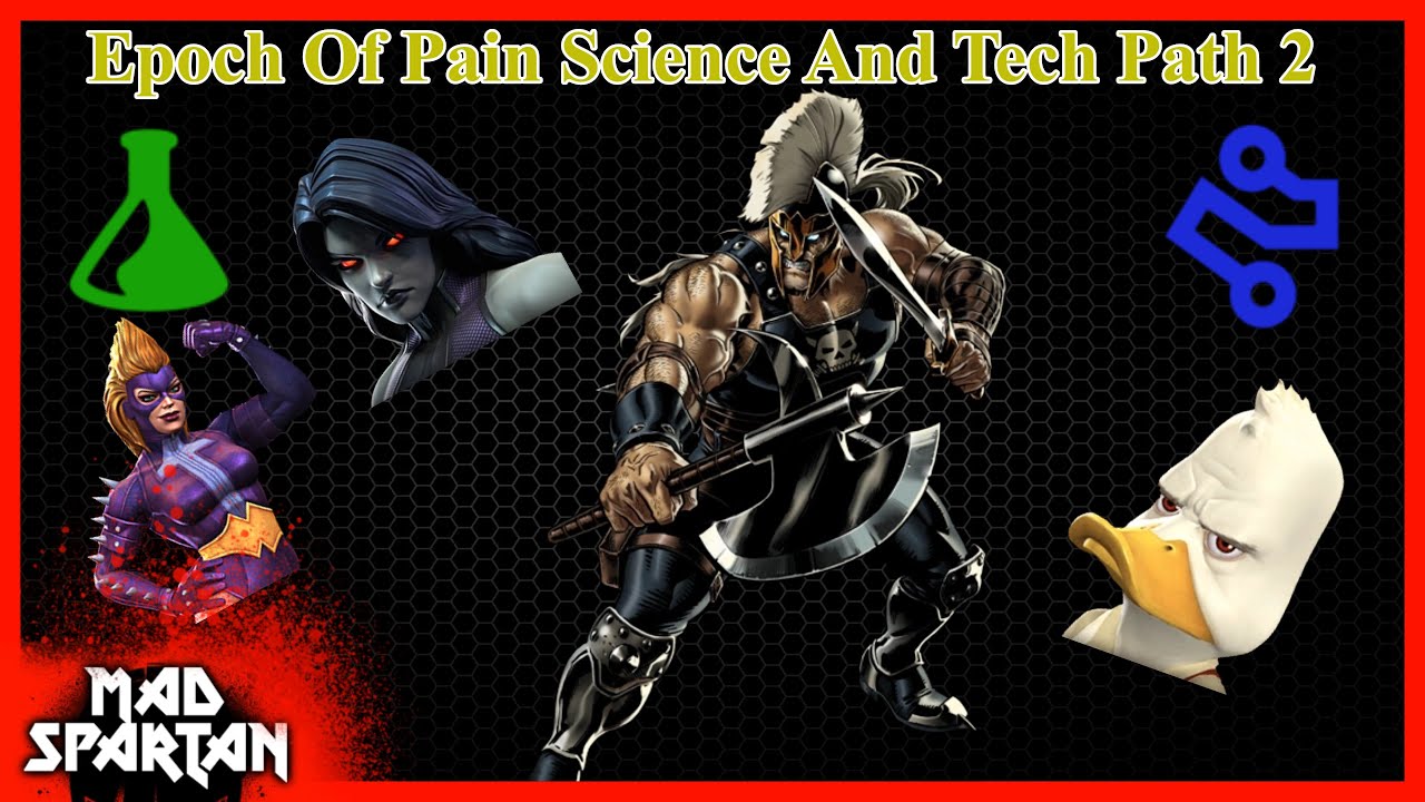 MCOC Epoch Of Pain Science And Tech Gate Clearing Nebula Path With Ares ...