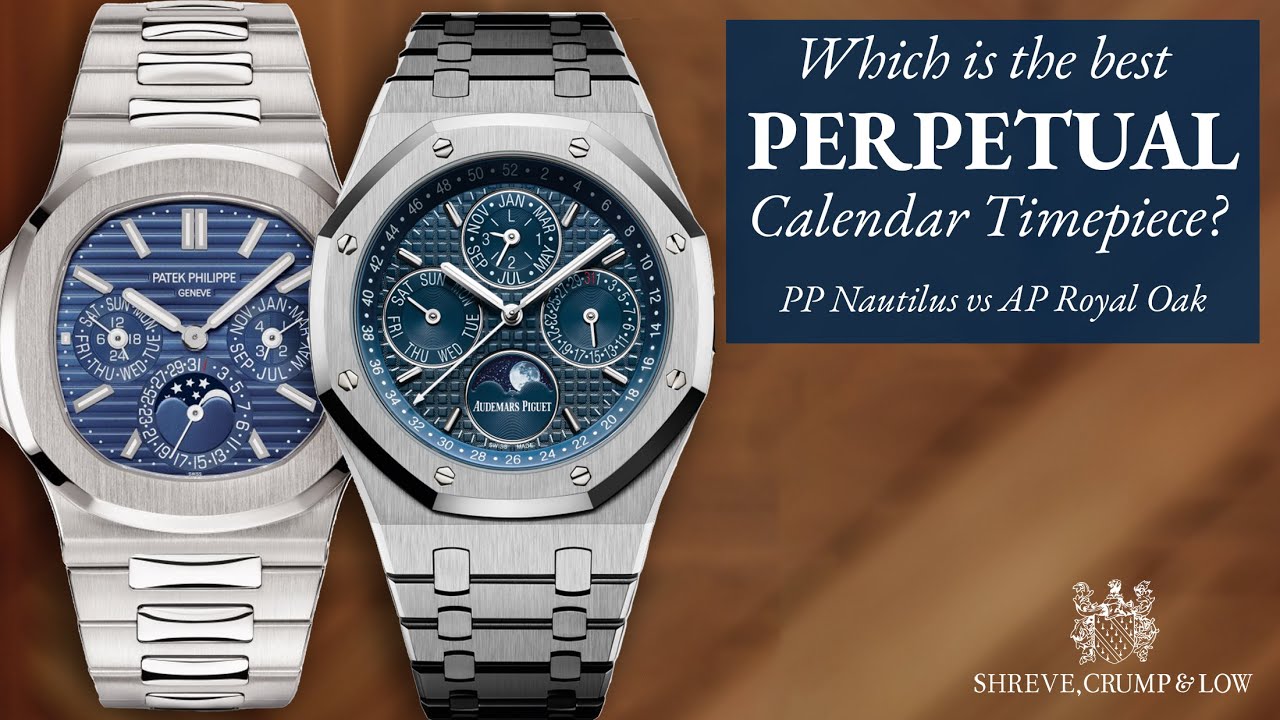 Patek Philippe 5740 VS AP Royal Oak Perpetual - YouTube